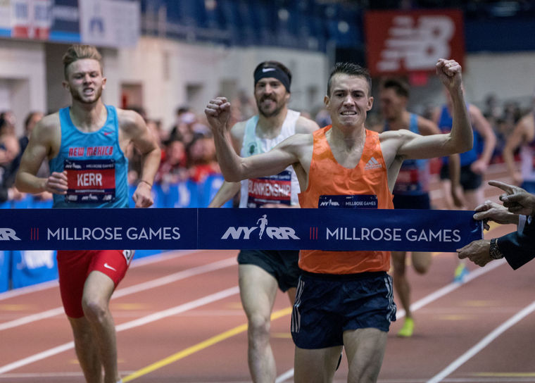 O’Hare, Quigley win close Wanamaker Mile races : News : Bring Back the Mile