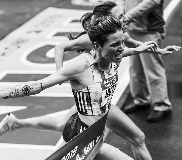 Aptos native Nikki Hiltz wins B.A.A. Mile race : News : Bring Back the Mile